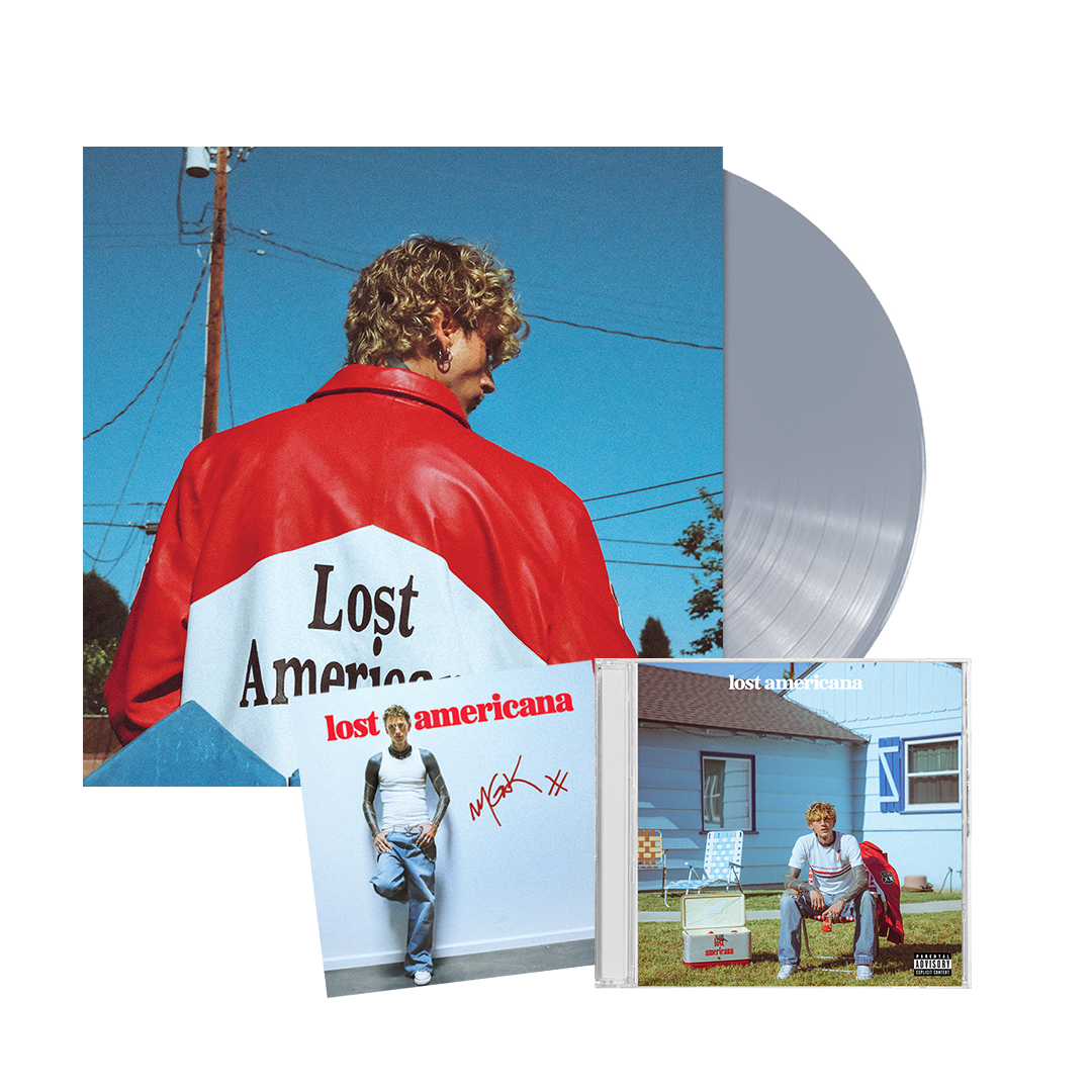 Lost Americana Platinum Metallic Vinyl, CD + Signed Art Card - Machine ...