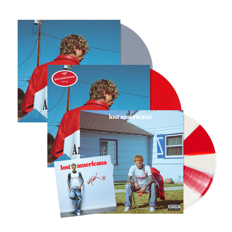 Lost Americana Vinyl Bundle + Signed Art Card - Machine Gun Kelly