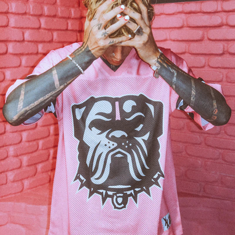 mgk x Cleveland Browns Mesh Tee - Machine Gun Kelly