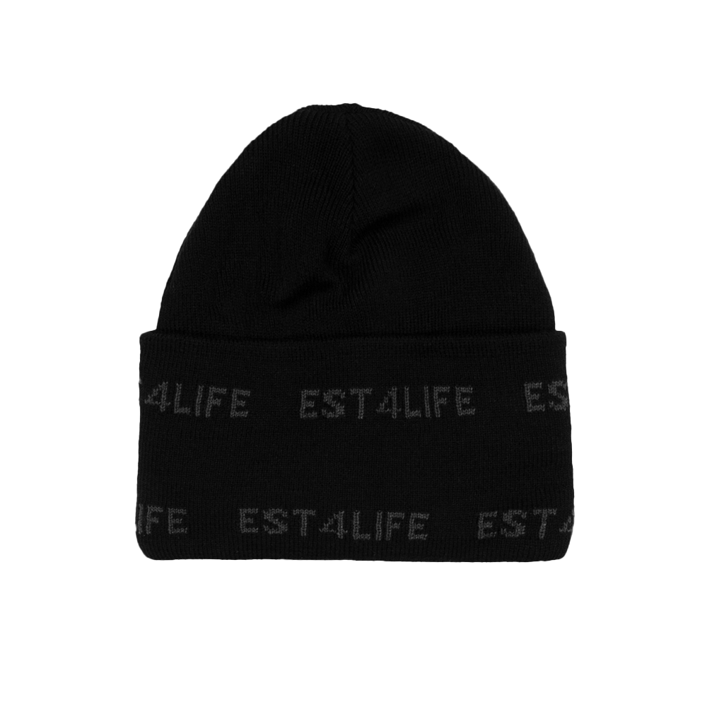 Est 4 Life Knit Beanie - Machine Gun Kelly
